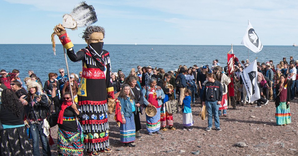 Indigenous water protectors take direct action against Minnesota tar ...